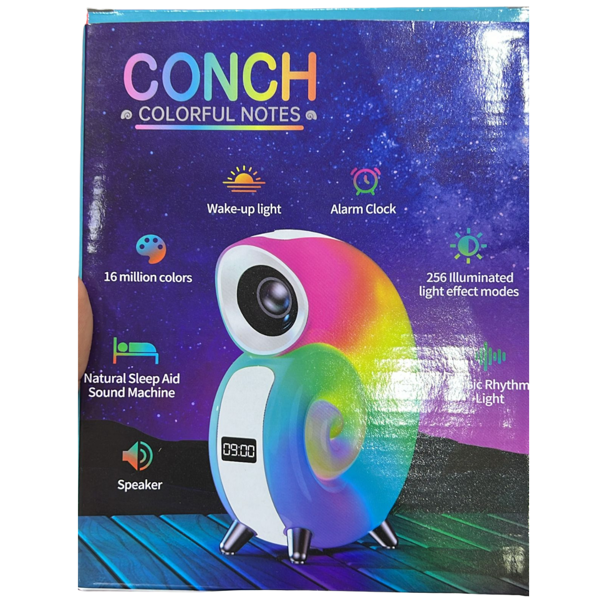 Conch Bluetooth Speaker, Smart Rgb Luz Atmosfera, Despertado - FRESHOP Conch Bluetooth Speaker, Smart Rgb Luz Atmosfera, Despertado - FRESHOP
